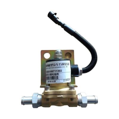 China Engine Coolant Circulation Control Solenoid DZ93189711302 Quick-Connect Pipe Fitting Heating Water Valve For Heavy Truck SCR System for sale