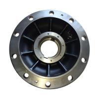 China High load bearing front axle hub HD91009410012 precision machined flange with standard mounting holes for sale