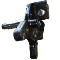 China Multi-mount hole integrated steering spindle HD90009410333 precision machined threaded holes & bearing bores for sale