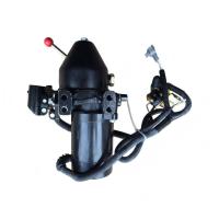 China 24V heavy truck cab lifting hydraulic pump DZ9325982006 integrated motor valve body and anti-abrasion corrugated wire harness for sale