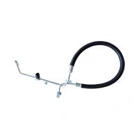 China Original Shaanxi Heavy Truck evaporator inlet pipe DZ14251845004 aluminum tube rubber hose air conditioning pipeline for sale