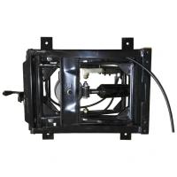 China Full welded steel seat suspension frame SQDZ6807000 with integrated airbag and hydraulic damper for sale