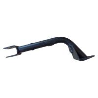China Full penetration welded cab rear mount bracket DZ13241440030 black anti rust coated load bearing support for sale