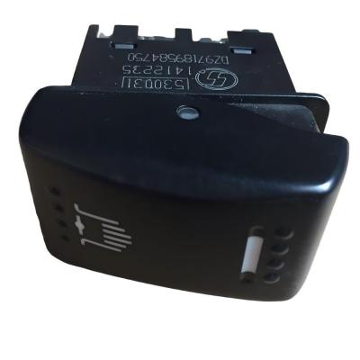 China Dash snap in exhaust brake control rocker DZ97189584750 with built in indicator light for heavy trucks for sale