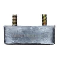 China DZ93259537006 Radiator Mounting Pad For SHACMAN F3000 Truck Parts for sale