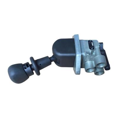 China Cab Mounted Hand Operated Parking Brake Lever Valve 81.52315.6156 Die-Cast Aluminum Valve Body for sale