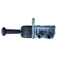 China 3-Port Pneumatic Parking Hand Brake Valve AZ9100361010 Heavy Truck Cab Mounted Hand Operated Brake Control Valve for sale