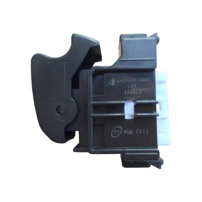 China Shacman Tianyun C011 Cab Window Control Switch DZ96189584612 24V Electric Glass Lifter Button for sale