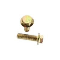 China Q1811450TF3 Fine Thread Hexagon Flange Bolt With Teeth For SHACMAN Truck Parts for sale
