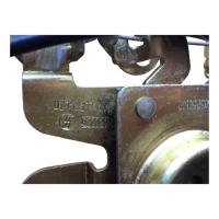 China DZ14251110080 Truck Front Mask Lock Base Assembly With Flexible Pull Wire Cable Galvanized Anti Rust Hood Latch Mechanism For Direct Original Replacement for sale