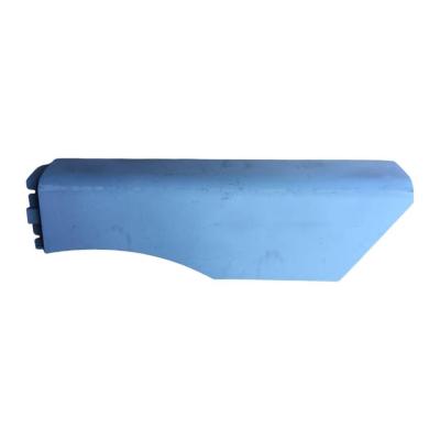 China DZ15221230415 Heavy Truck Left Front Wing Fender Cover Unpainted Primer Wheel Arch Trim Panel With Integrated Buckle Structure For Direct Clip On Installation for sale