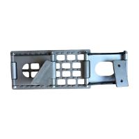 China Heavy Truck Left Lower Step Assembly DZ15221242457 Cast Aluminum Cab Foot Board With Hinge Bracket For Shacman Truck Cab Entry Step Repair Parts for sale