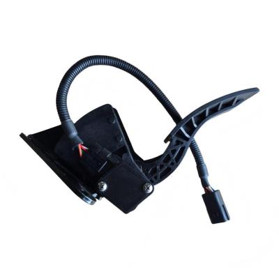 China DZ97189570286 Heavy Truck Electronic Gas Pedal Complete Assembly Hollow Lightweight Pedal Arm With Corrugated Protective Cable And Direct Plug Connector For Original Replacement for sale