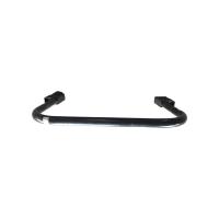 China Heavy Duty Truck Chassis Crossmember DZ15221440088 Black Painted U Bend Steel Pipe Cross Beam With Welded Fixing Blocks For Shacman Truck Frame Reinforcement Repair Parts for sale