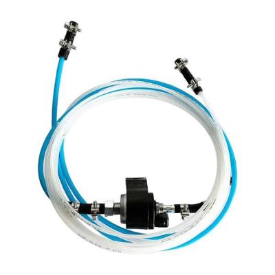 China DZ16251892820 Chassis Fuel Pipe Assembly For SHACMAN X6000 Air Heater Dual Fuel Tank Truck Spare Part for sale