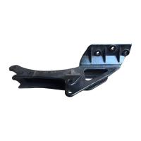 China DZ13241440047 Black Cast Left Rear Mount Bracket Fit Heavy Commercial Truck Direct Bolt On Replacement Unit for sale