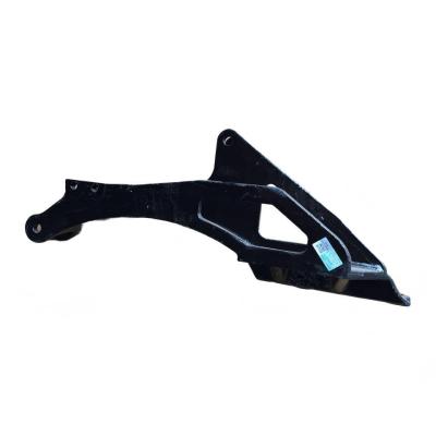 China DZ13241440047 Black Cast Left Rear Mount Bracket Fit Heavy Commercial Truck Direct Bolt On Replacement Unit for sale