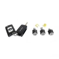 China DZ16251340165 Exterior Door Handle with Keyless Entry Lock Cylinders Smart Start Keys for SHACMAN X5000S X6000 Truck Parts for sale