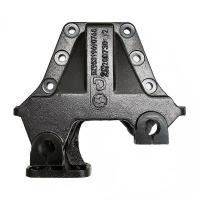 China DZ95319690768 Front Spring Right Middle Bracket For SHACMAN SHACMOTO Heavy Duty Truck Spare Parts for sale