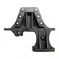 China DZ95319690768 Front Spring Right Middle Bracket For SHACMAN SHACMOTO Heavy Duty Truck Spare Parts for sale