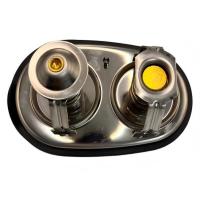 China Twin Thermostat Kit OE 171127 2475974S1 With Rubber Seal For Heavy Truck Engine Cooling Circuit Maintenance for sale