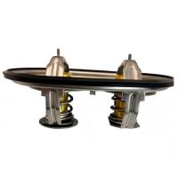 China Twin Thermostat Kit OE 171127 2475974S1 With Rubber Seal For Heavy Truck Engine Cooling Circuit Maintenance for sale