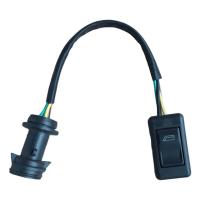 China DZ95189586602 Electric Window Lifter Switch For Shacman Heavy Truck Window Control Button With Wiring Harness for sale