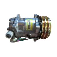 China DZ1642840010 Air Conditioning AC Compressor Assembly For Shacman Heavy Duty Truck YK5H14 R134a for sale