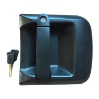 China Heavy Truck Cab Right Exterior Door Handle Assembly DZ15221340025 HP22406150022 With Mechanical Keys Replacement Parts for sale