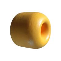China DZ13241430536 Yellow Polyurethane Buffer Block Truck Axle Limit Bumper for sale