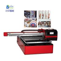 China 6090 UV Printer Phone Case Acrylic Embossed Glass Metal Wine Bottle Clothes TX800 Inkjet Printing Equipment for sale