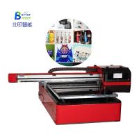 China 60cmx90cm Inkjet Xp600 TX800 Heads Uv Flatbed Printer Sign Gift Box Tile Wine Bottle Crystal Label Advertising Printing for sale
