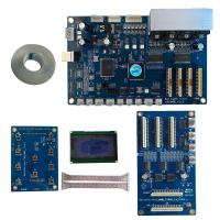 China Single Head Tx800 Printhead Board Kit For Wall Floor Printer White Ink Pyrography Printer for sale