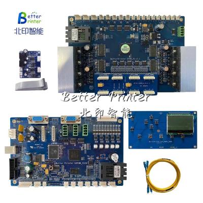 China White ink pyrography Printer Inkjet Board Set  I3200 printhead For advertising photo UV flat panel textile printing for sale