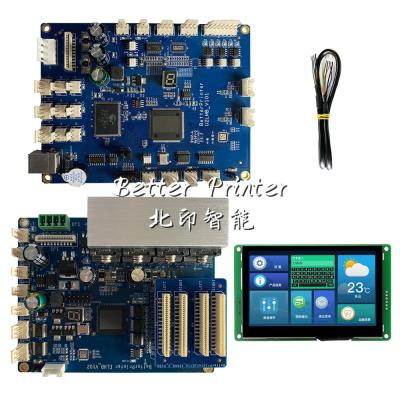 China Industrial Printer Inkjet Board Inkjet XP600 Double Head For PET Film Heat Transfer White Ink Pyrography Printer for sale