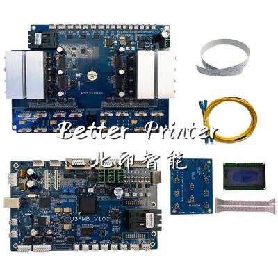 China Inkjet I3200 Inkjet Board For Dual Station Direct Spray Printer Clothing T-Shirt White Ink Hot Stamping DTF Printer Board for sale