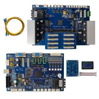 China Inkjet four head XP600 inkjet print board for White ink pyrography Printer for sale