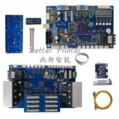 China Better Printer XP600 four head Inkjet Board Inkjet printhead For PET Film Heat Transfer printer UV Flatbed Printer for sale