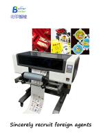 China UV DTF Sticker Printer All In One for sale