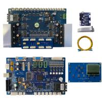 China Inkjet board 2 Head i3200 Printhead Board kit For advertising photo printing UV flat panel textile printer board for sale