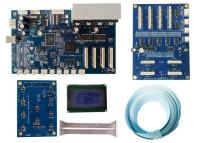 China Inkjet 7610 double head low cost inkjet printer Board kit use for White ink pyrography Printer for sale