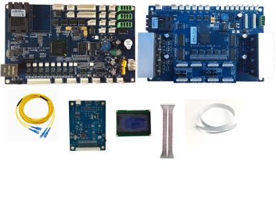 China Gigabit Network I3200 Double Head Inkjet Control Board For White Ink Pyrography Printer for sale