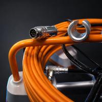China Nuclear Auxiliary Small Bore Lines Pipe Inspection Camera 23mm Direct View 100-800mm for sale