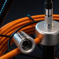 China Aviation Hydraulic Conduits Pipe Inspection Camera 23mm Direct View 100-800mm for sale
