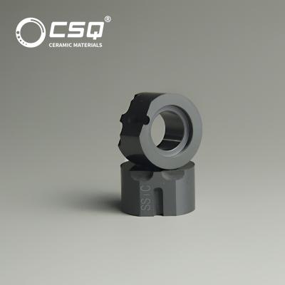 China SSiC Bushing Sleeve Industrial Low Noise Silicon Carbide Bush For Gear Pump for sale