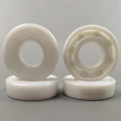 China ZrO2 Zirconium Oxide Ball Bearings 6001-2TS 12mm for sale
