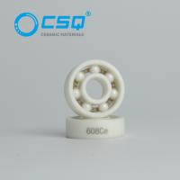 China 608 Zirconia Ceramic Bearing 8x22x7mm ZrO2 Races PEEK Cage ABEC3 for sale