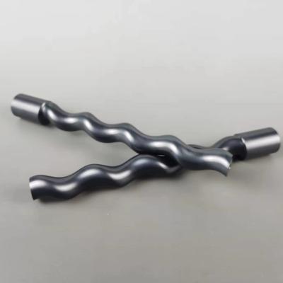 China Silicon Carbide Zirconia Ceramic Screw For Pump Transmit Mud Syrup Mechanical for sale