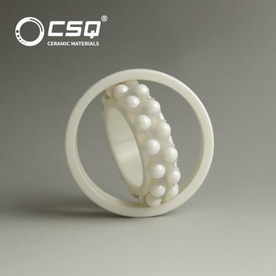 China Double Row Zirconia Ceramic Bearing Self Aligning Cylindrical Bore for sale