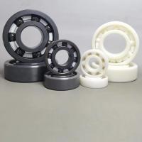 China 6300 Series 6303 6302 6301 Ceramic Ball Bearings Deep Groove Si3N4 SSiC ZrO2 for sale